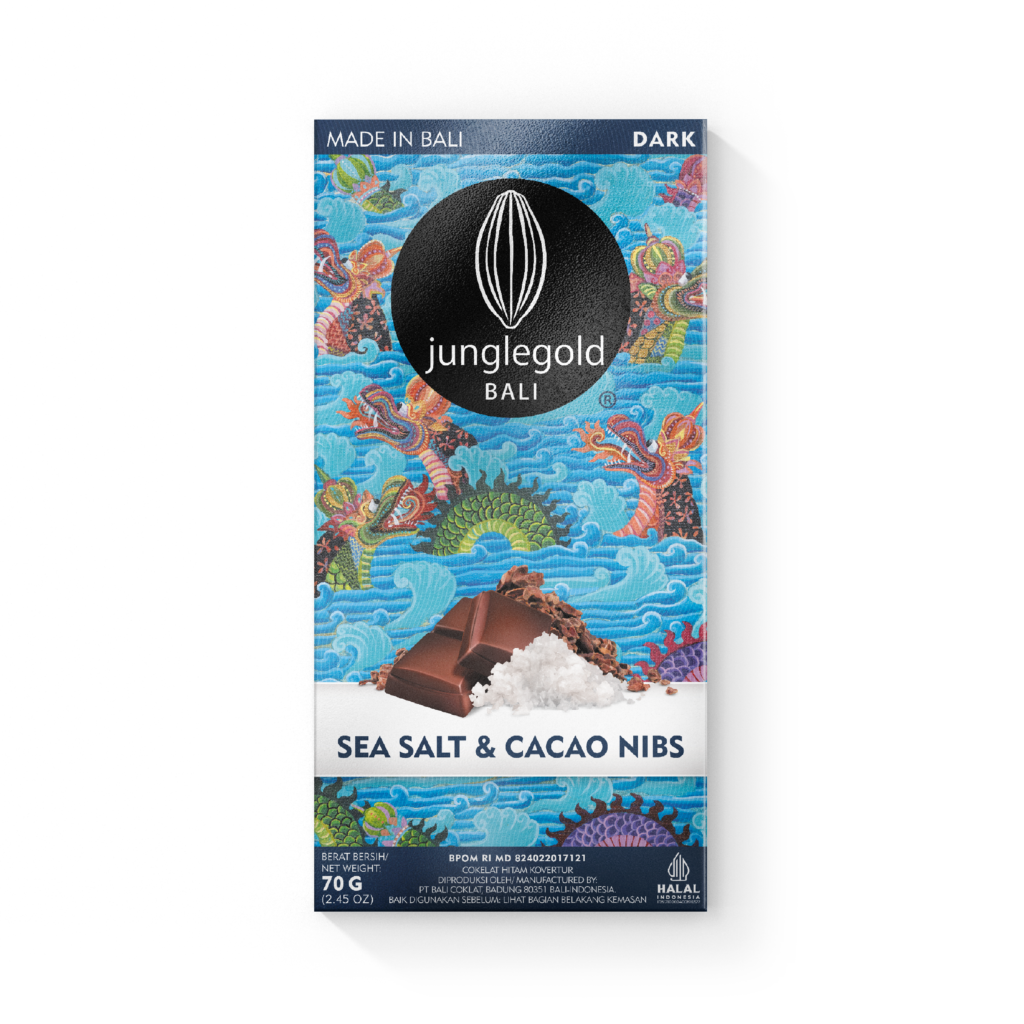 Sea Salt & Cacao Nibs by Junglegold Bali